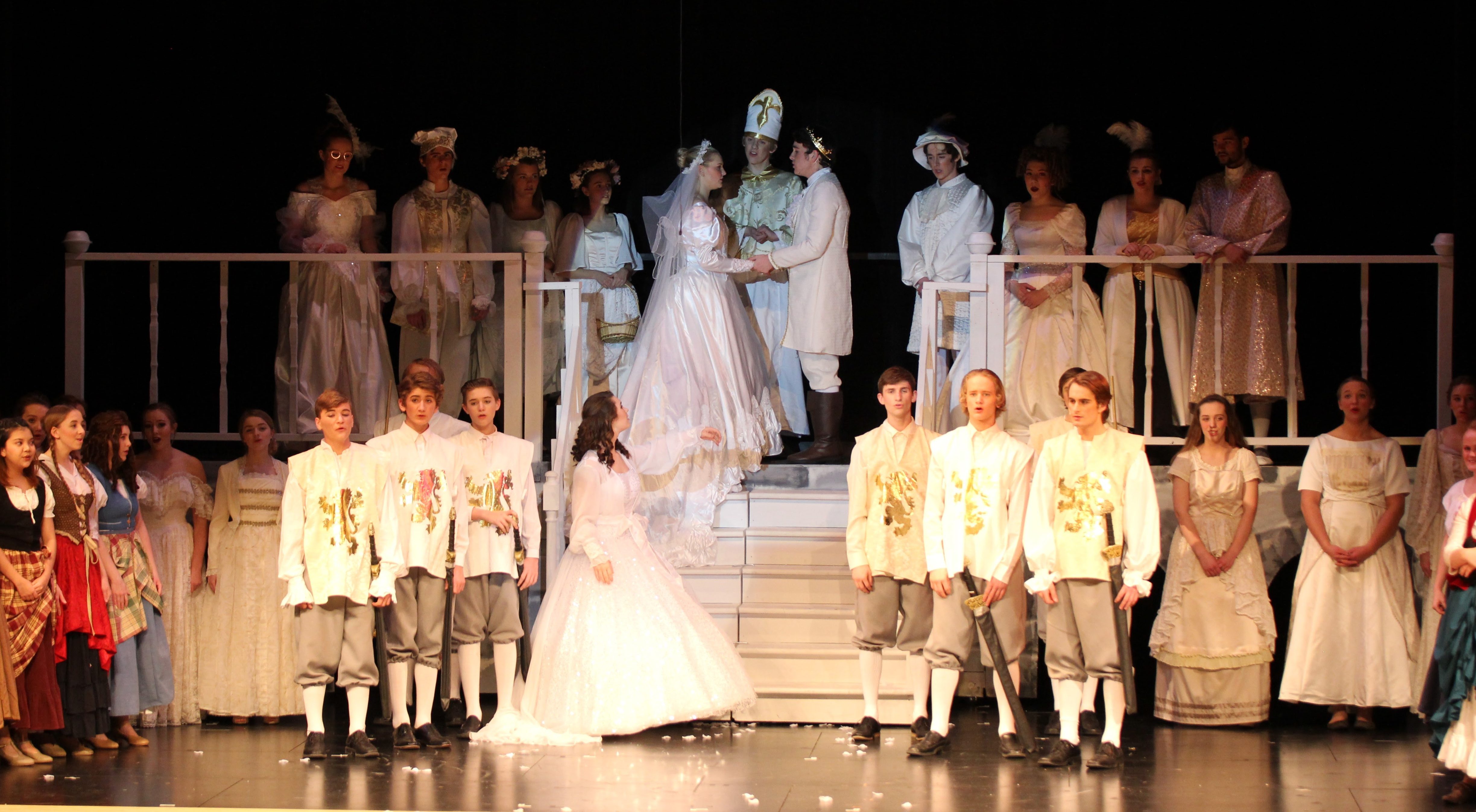 “Cinderella” (Broadway Version): Dressing Ella, Part 7 (Wedding Dress ...