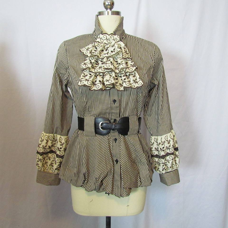 A Victorian-inspired Steampunk Blouse Remodel. | costumecrazed